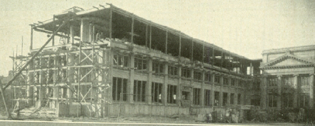 Construction of Senn High School - Nicholas Senn High School Alumni